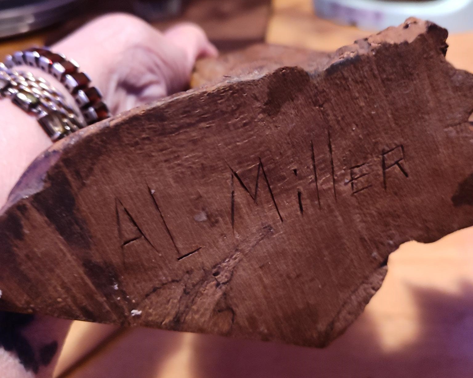 Original 1970's Hand Carved Stick Man. - Etsy
