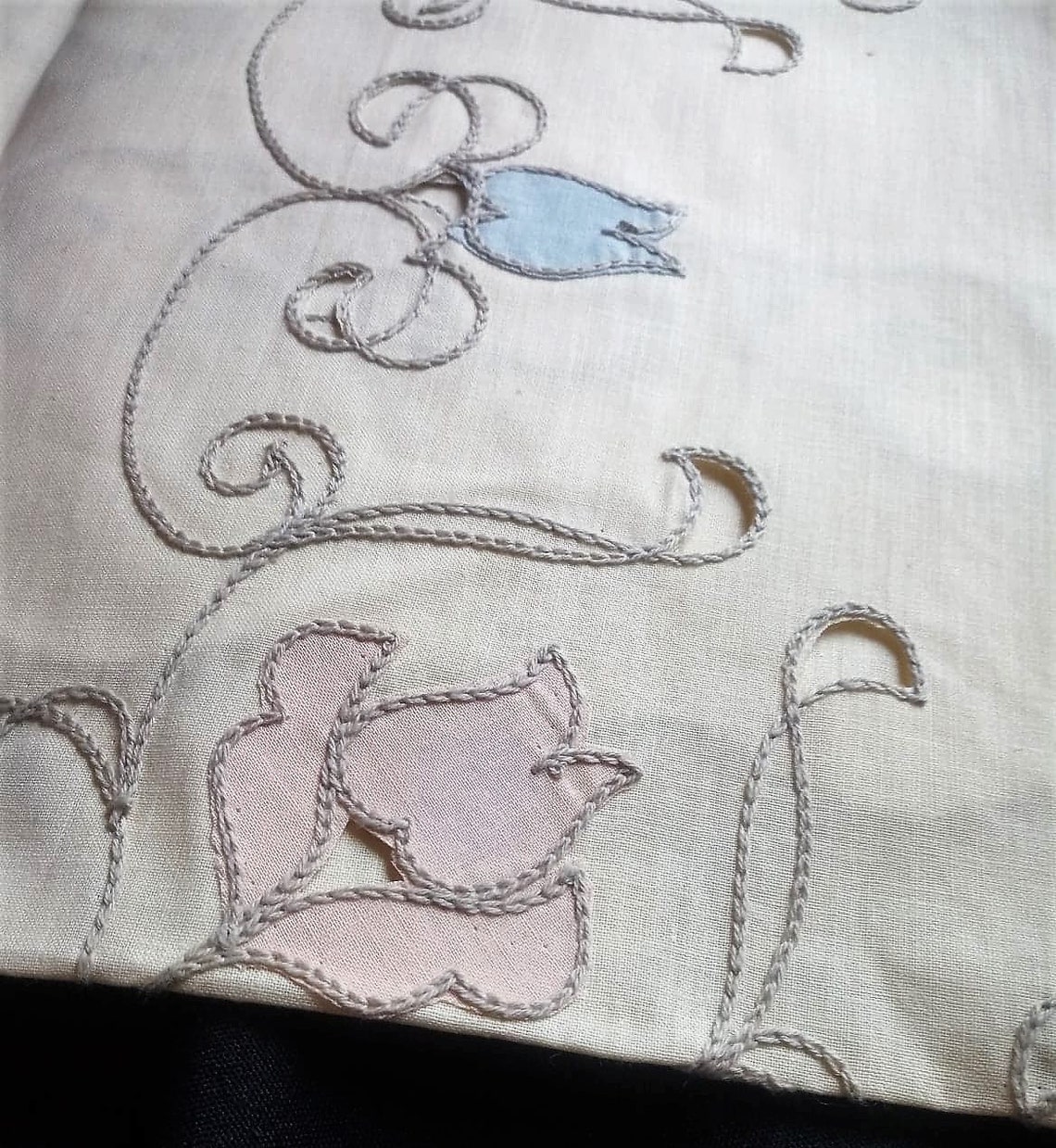 Beautiful Vintage Cotton Bridge Tablecloth & 4 Napkins. - Etsy