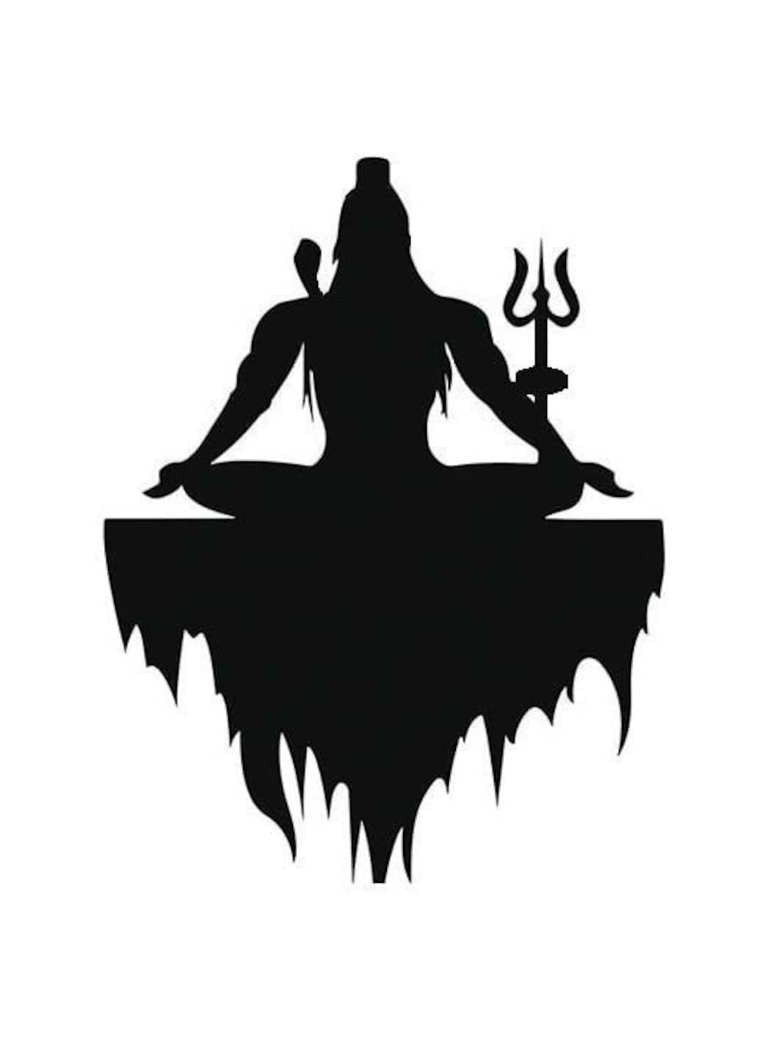 Style Works Wooden Lord Shiva Wall Panel, Wall Decor for House, Office ...