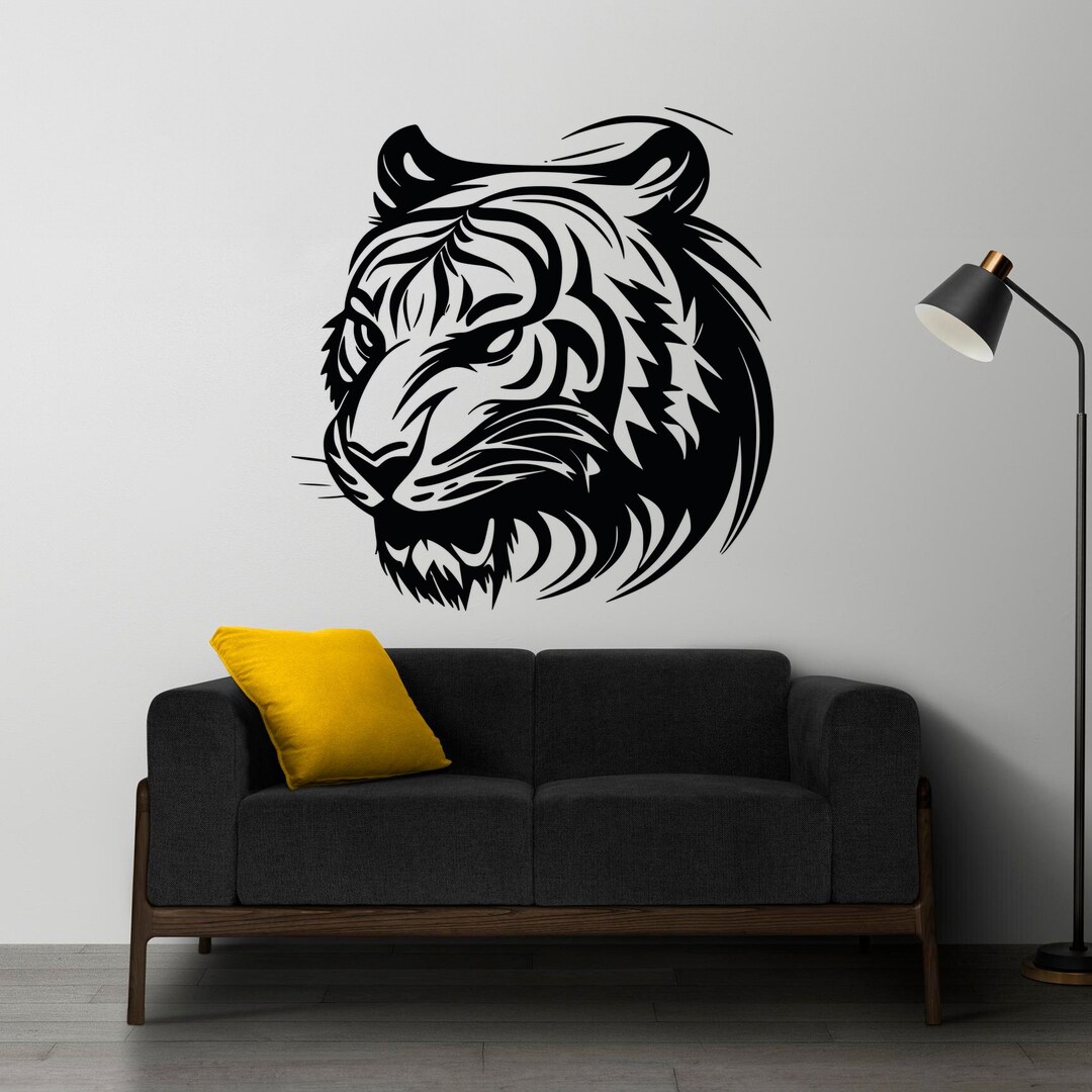 Tiger Wall Decal, Tiger Wall Decals, Tiger Decal, Tiger Decals, Tiger ...