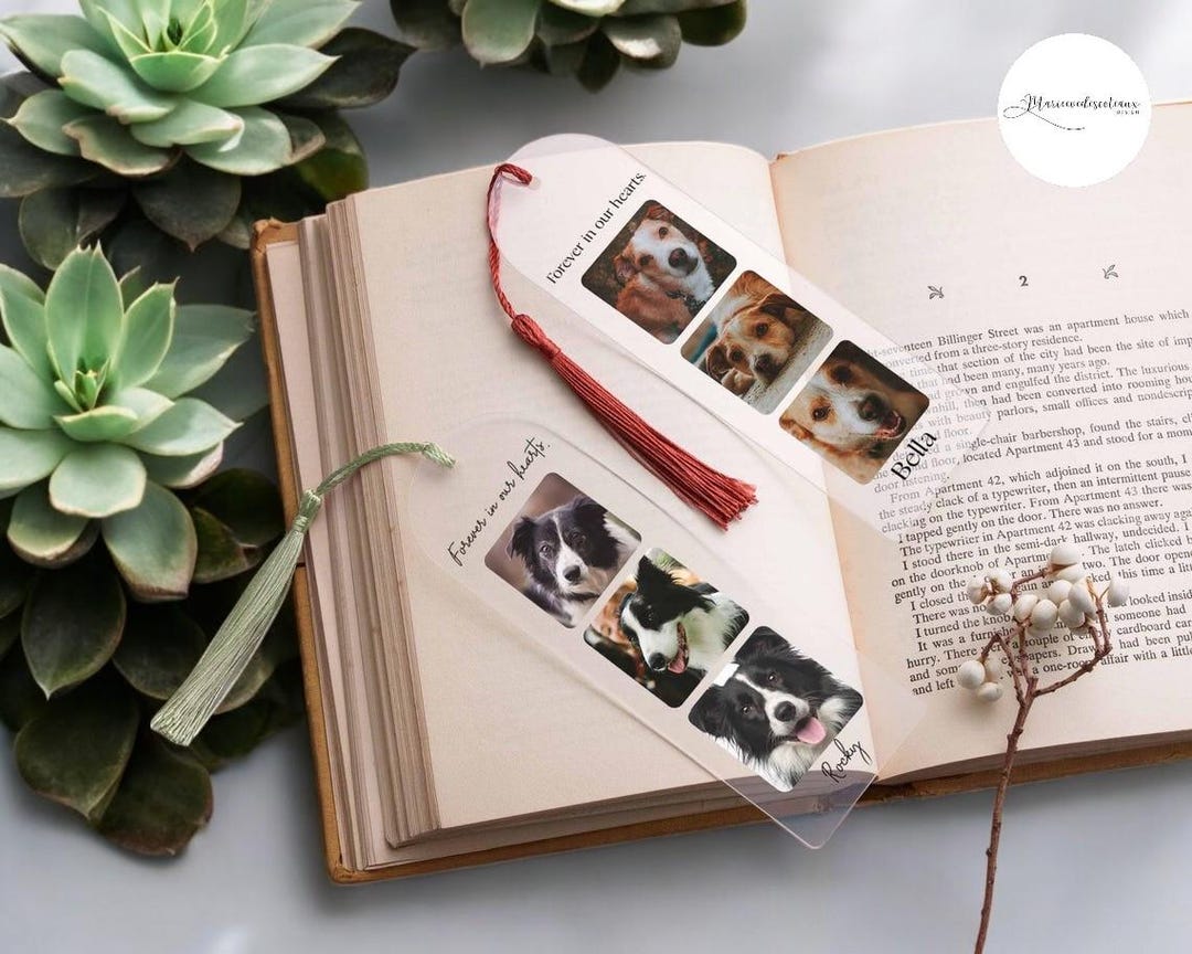 Personalized Photo Bookmark, Custom Acrylic Bookmark With Picture ...