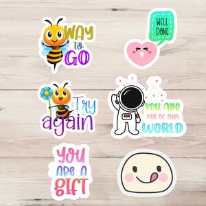 Motivational Classroom Stickers, Perfect Back to School Gift, Inspire ...