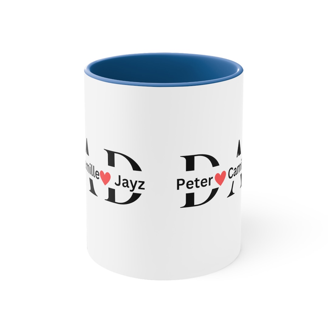 Custom Dad Coffee Mug 11oz Personalized Mug for Dad Father's Day Gift ...