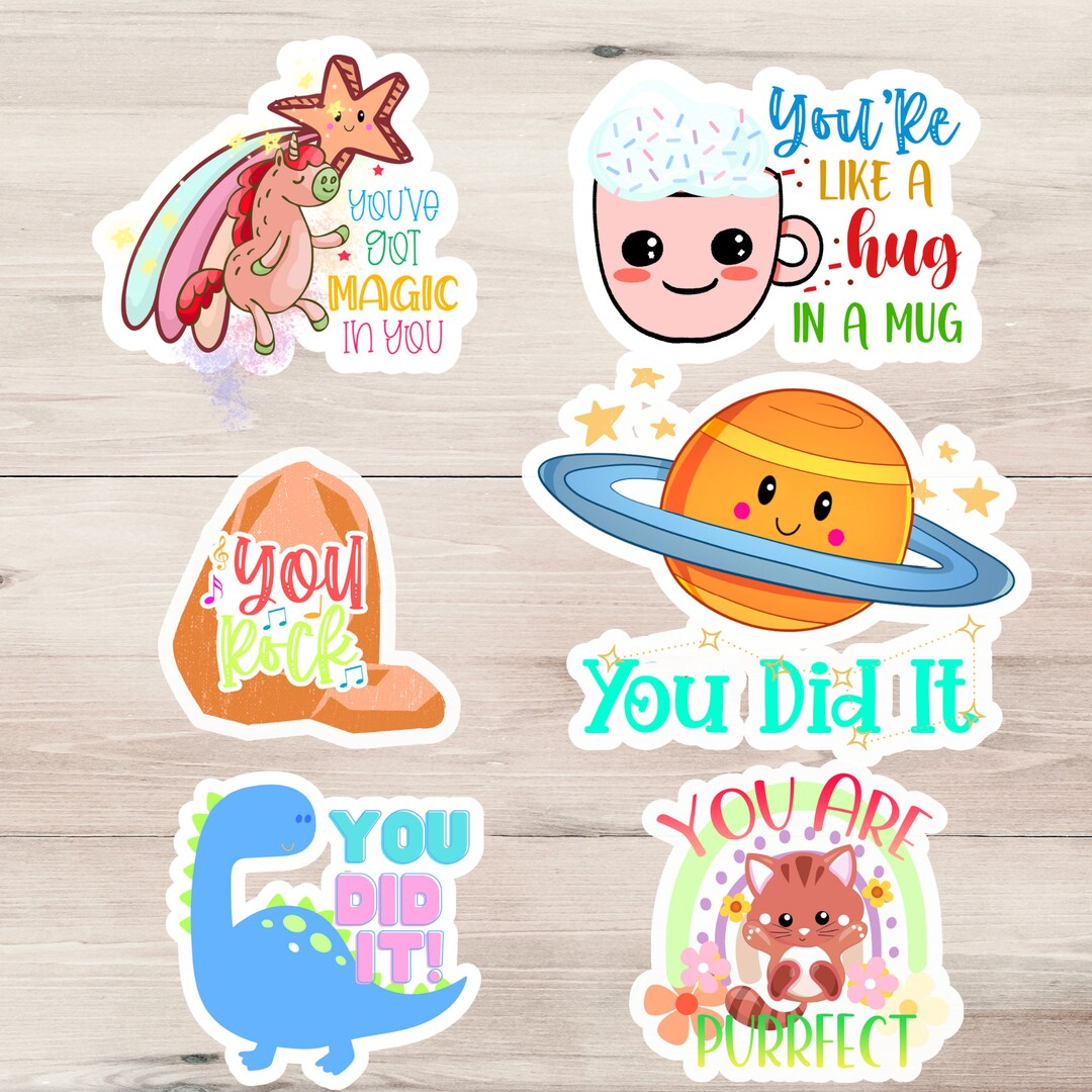 Motivational Classroom Stickers, Perfect Back to School Gift, Inspire ...