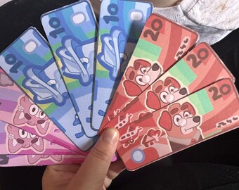 Dollar Bucks Bluey - Etsy UK