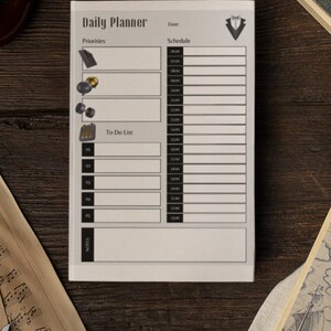 Daily Planner for Men - Etsy