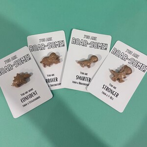 Dinosaur Pocket Hugs, Affirmations, Thinkingofyou, Backtoschool ...