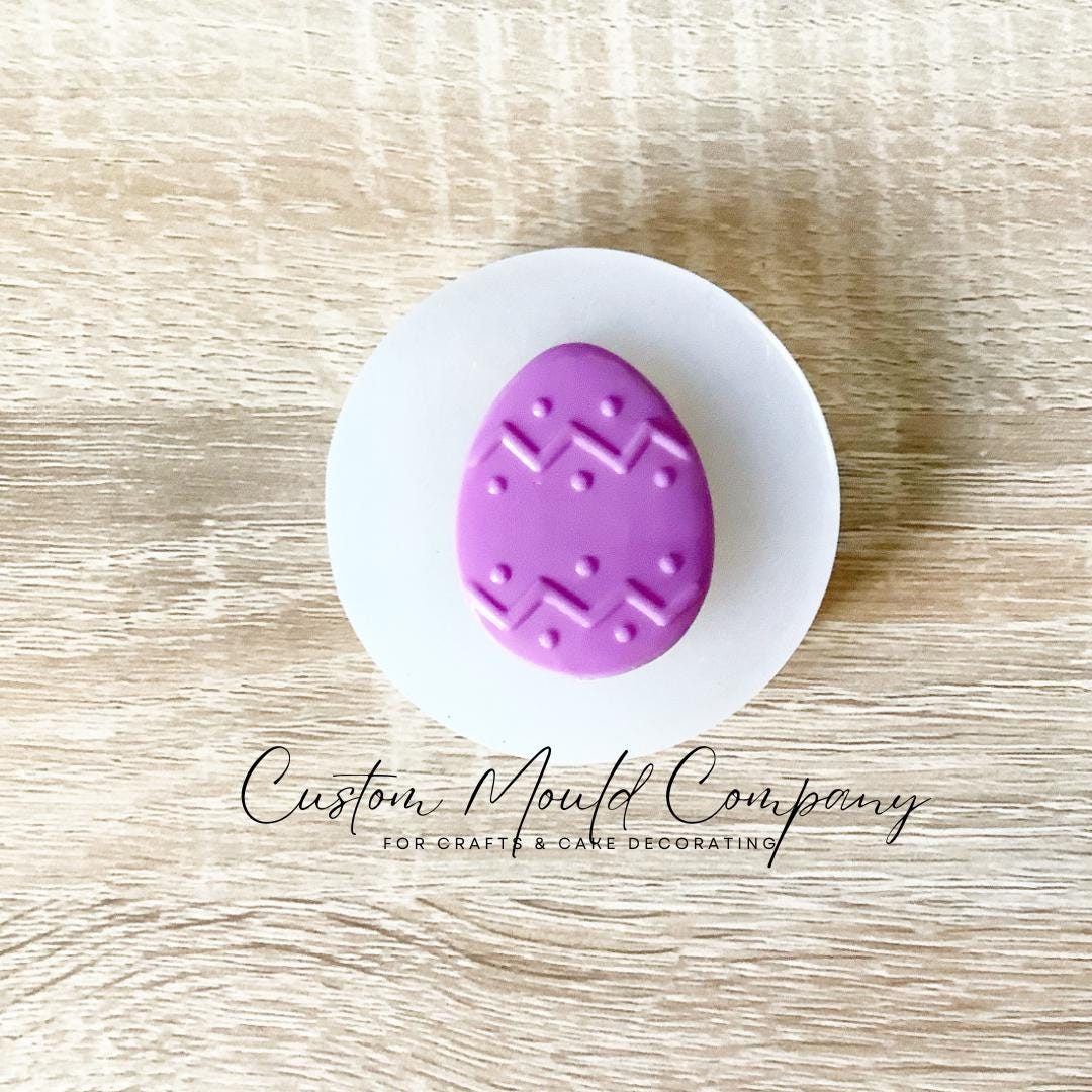 Easter Egg Mould - 40mm X 32mm - Perfect for Sugar Craft, Cake ...
