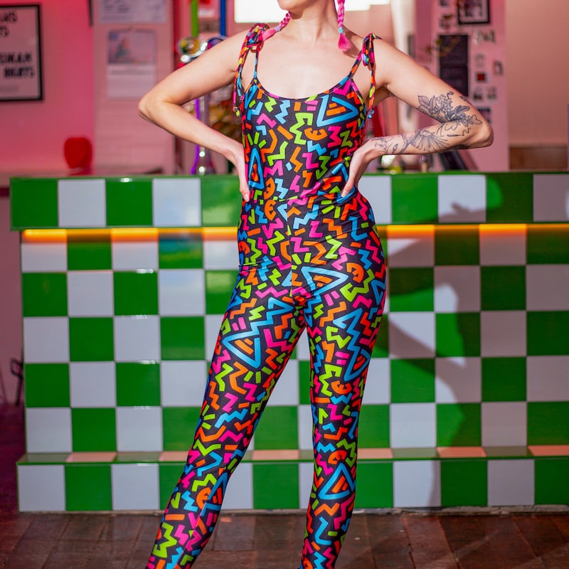 Disco Catsuit - Etsy UK