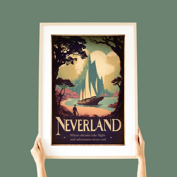 Neverland Print - Etsy