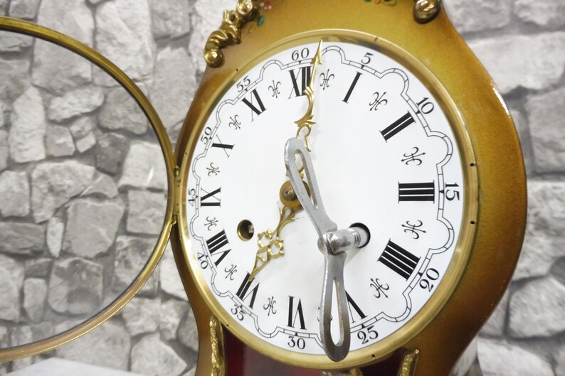 Beautiful Boulle Clock Mantel Clock Desk Clock Top Condition - Etsy