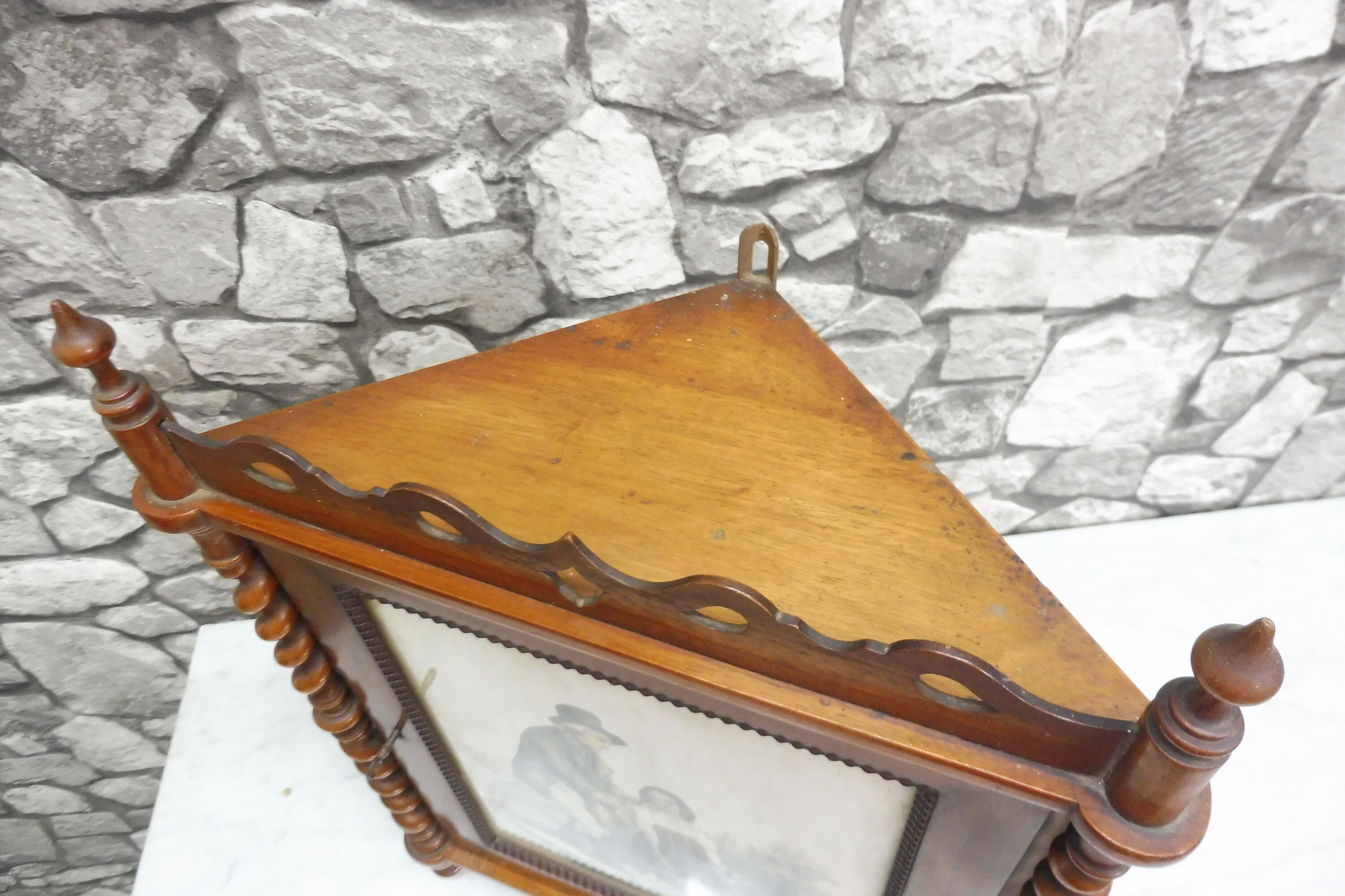 Antique Dutch Key Cabinet Corner Cabinet Wall Cabinet Bathroom - Etsy