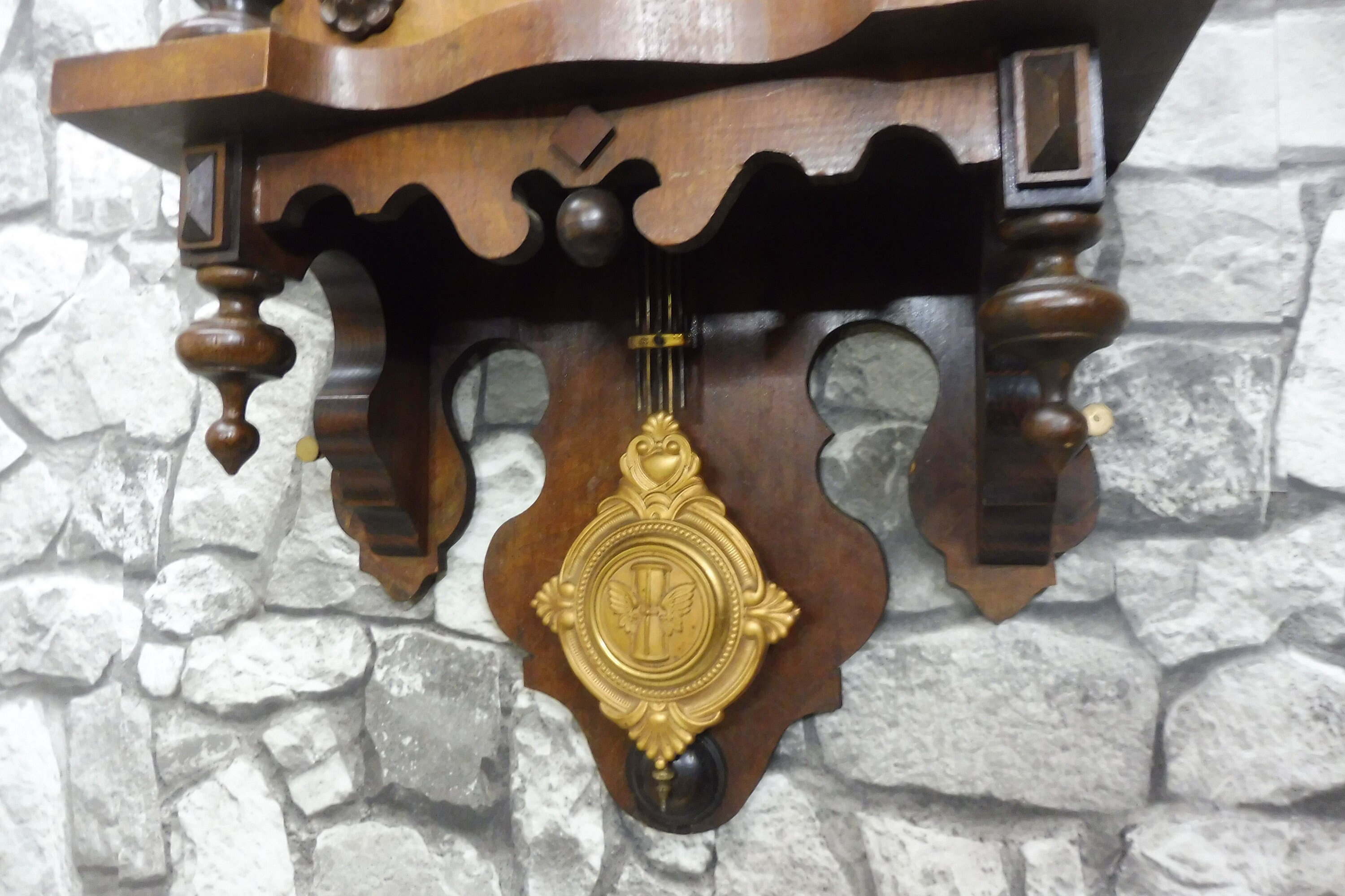 Wooden Antique Wall Clock Antique German Clock Regulator - Etsy