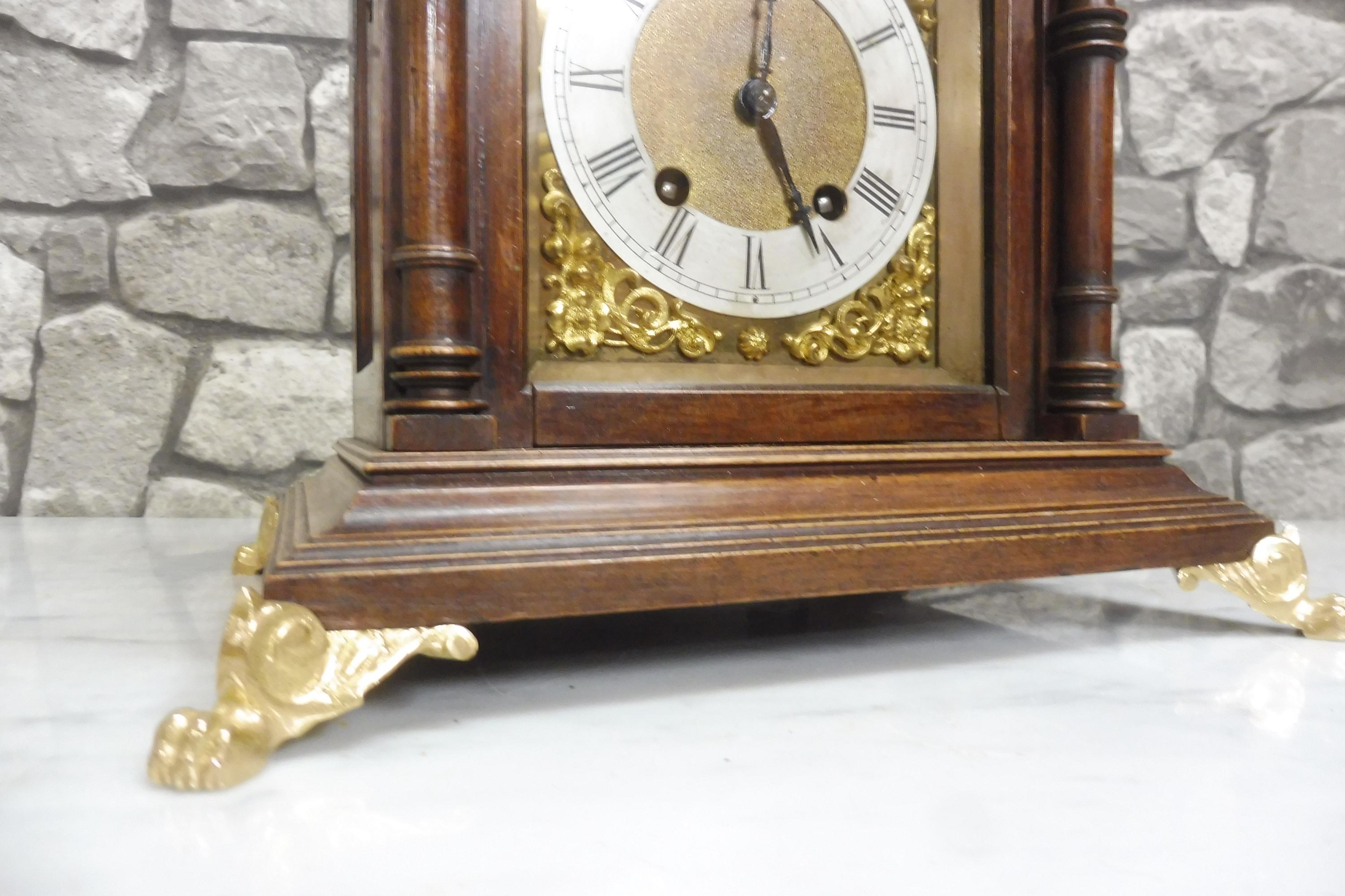 Antique Mantel Clock Desk Clock Bracket Clock Lenzkirch Table Clock - Etsy