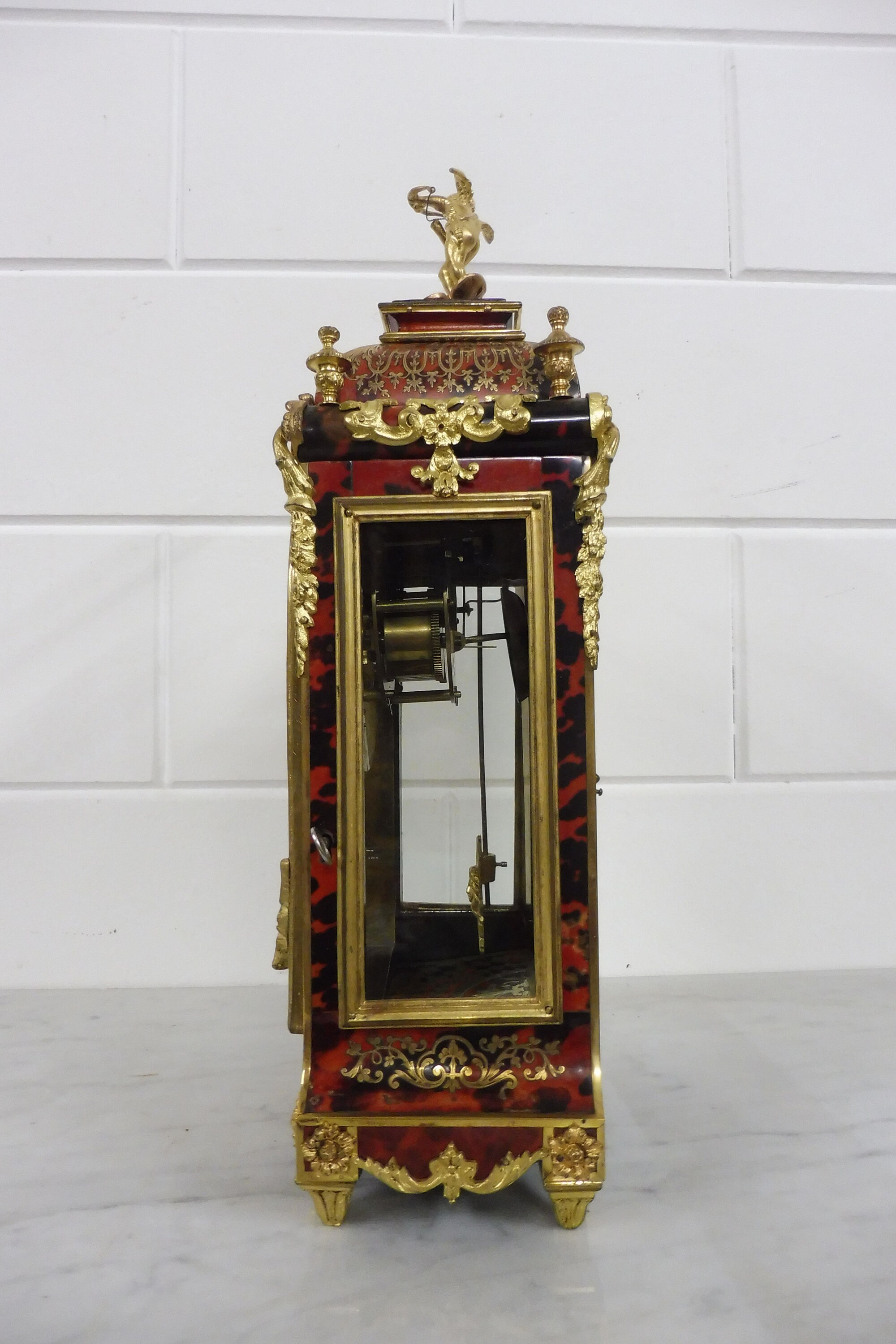 Antique French Boulle Clock Mantel Clock Paris - Etsy
