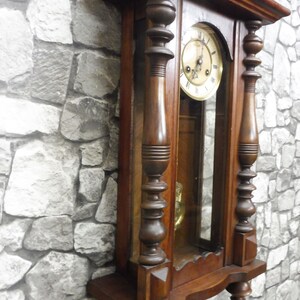 Antique Wooden German Wall Clock Regulator Junghans - Etsy