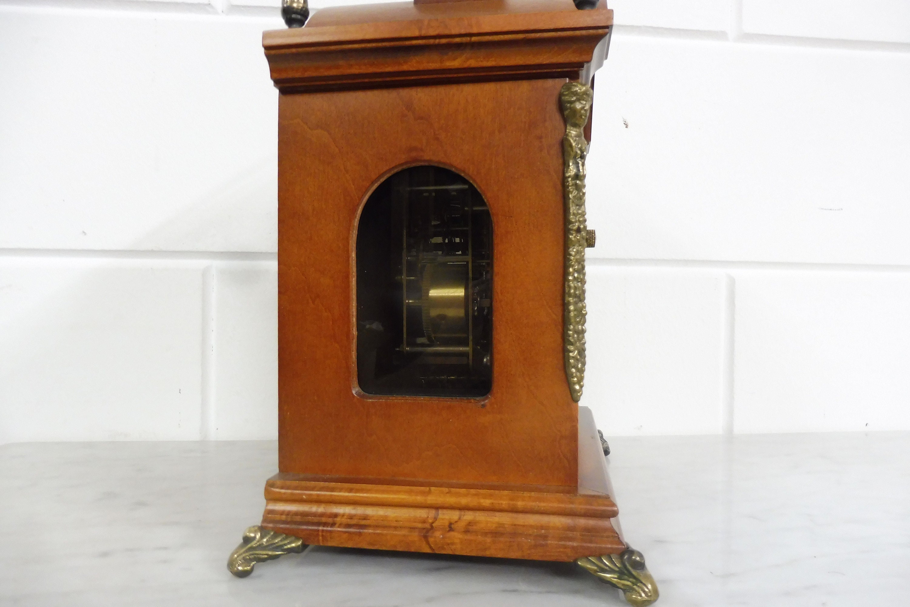 Mid-century Vintage Dutch Mantel Clock Table Clock Westminster Chime - Etsy