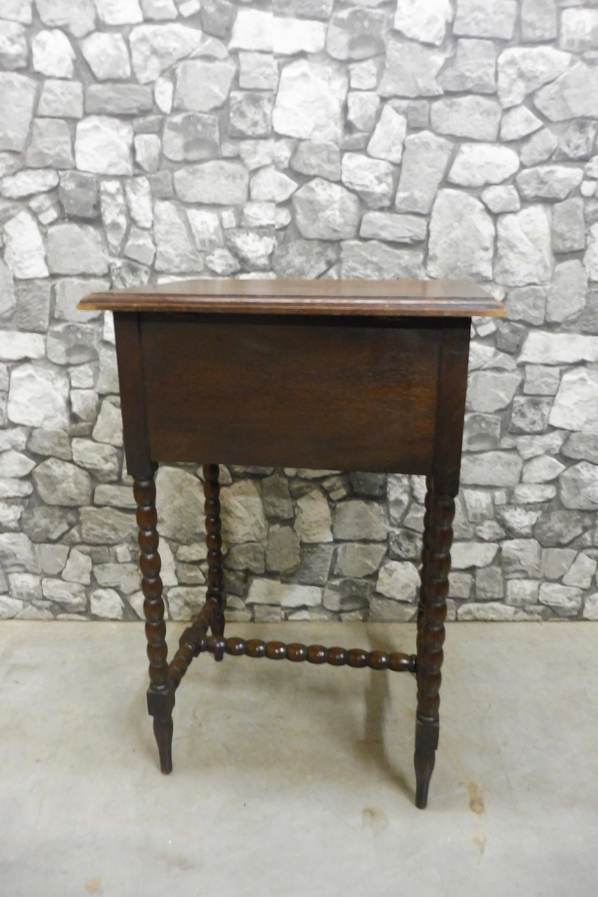 Antique Wooden Sewing Table Oak Wood Antique Table - Etsy