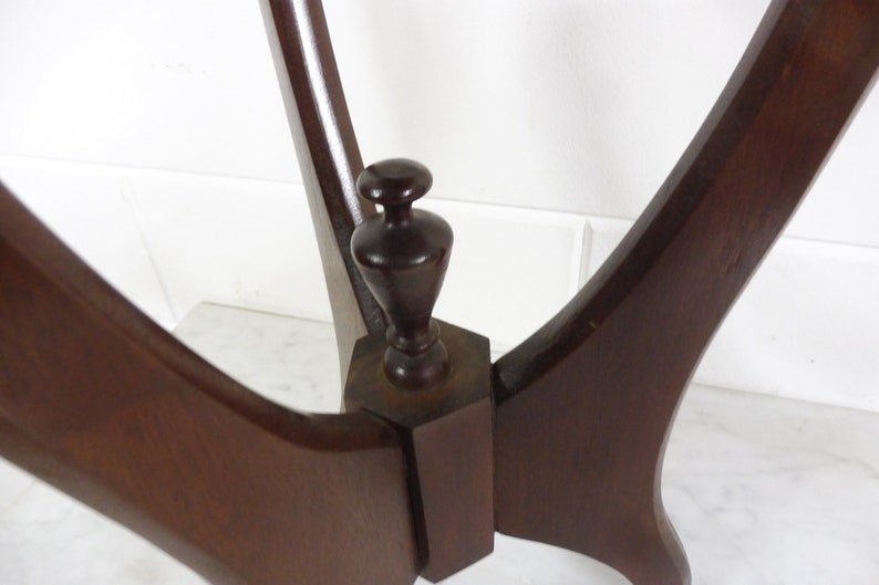 Antique Wooden Small Table Plant Table Oak Wood Vintage - Etsy