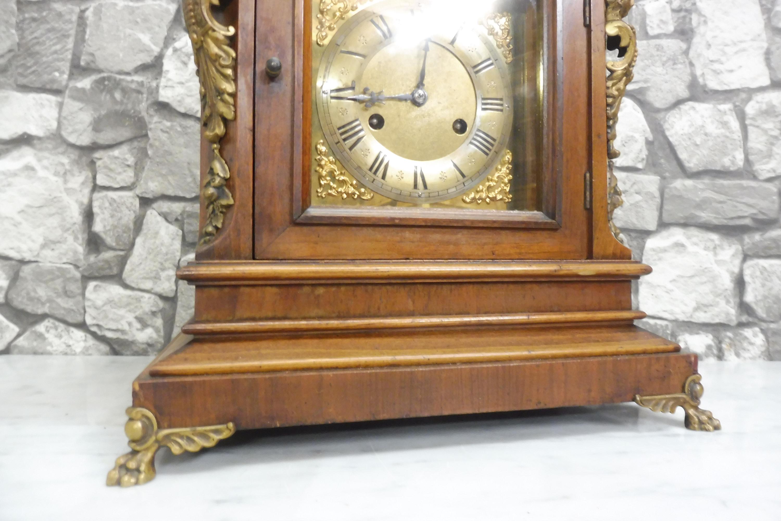 Big Antique German Mantel Clock Desk Clock Table Clock Bracket Clock - Etsy