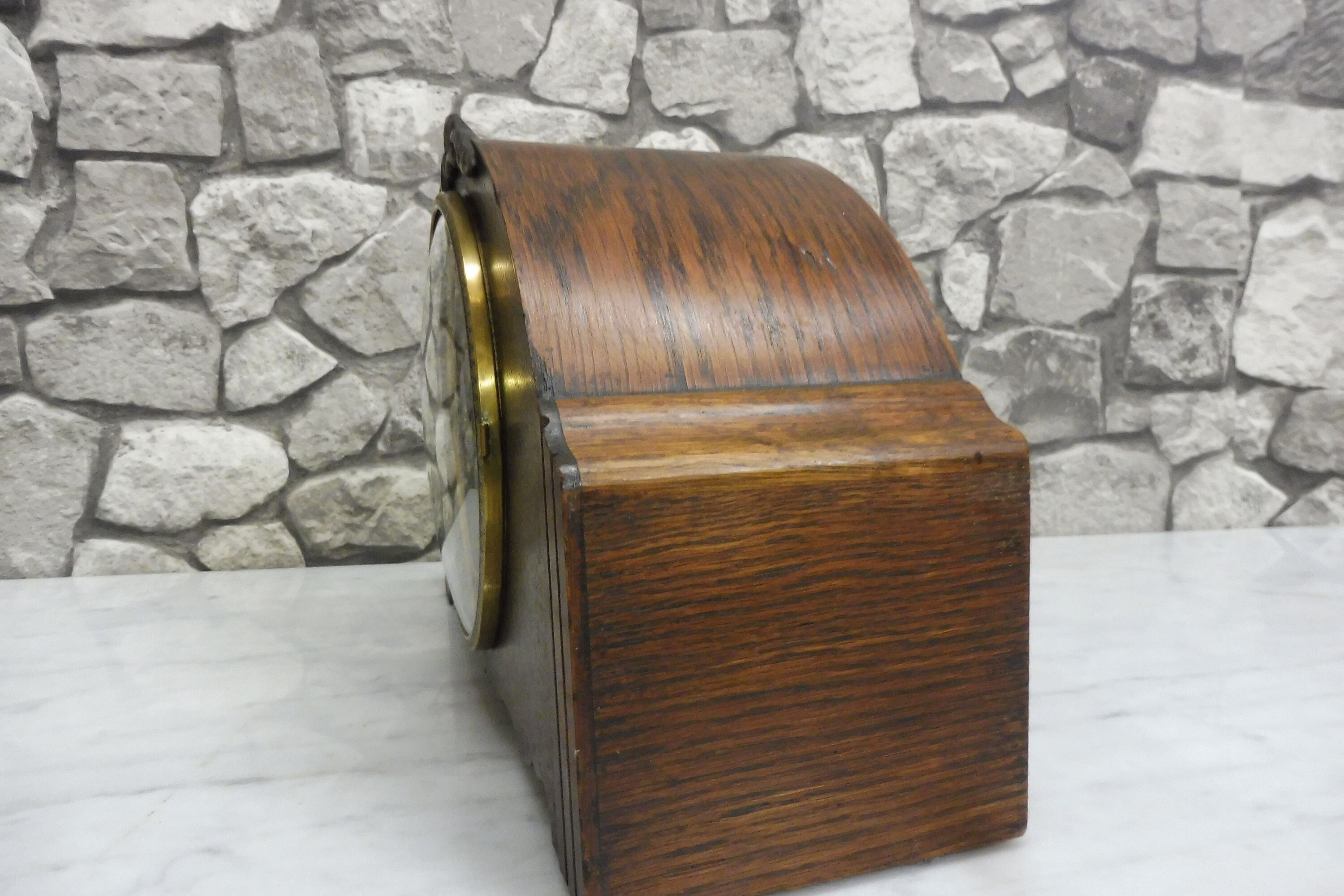 Antique Wooden Mantel Clock Desk Clock Table Clock Art Deco - Etsy