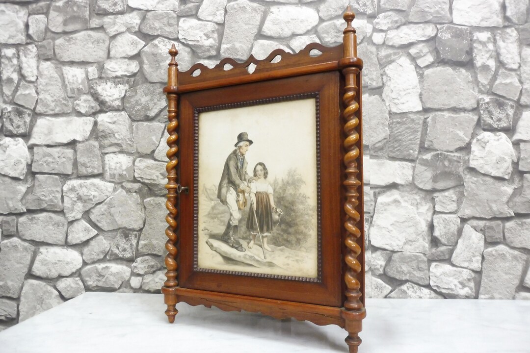 Antique Dutch Key Cabinet Corner Cabinet Wall Cabinet Bathroom Cabinet ...