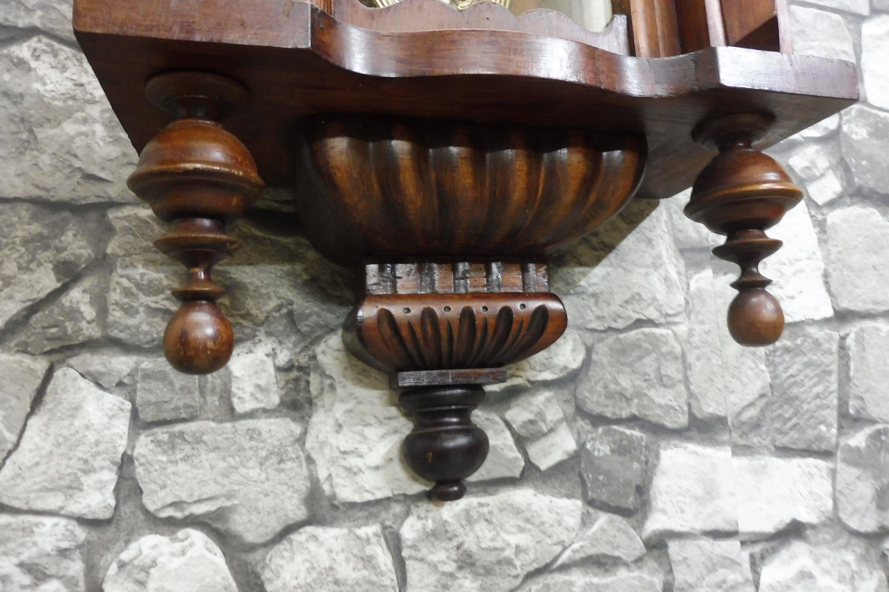 Antique Wooden German Wall Clock Regulator Junghans - Etsy