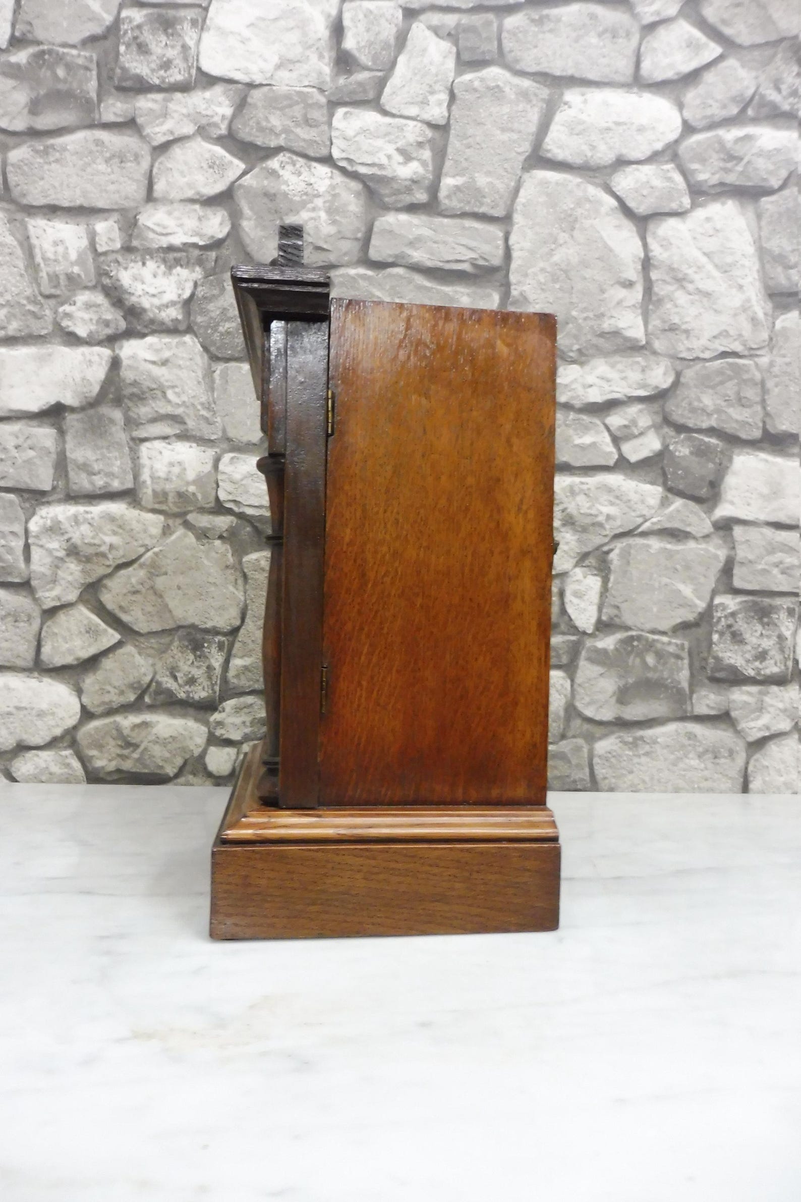 Antique German Clock Mantel Clock Table Clock Wooden Clock - Etsy