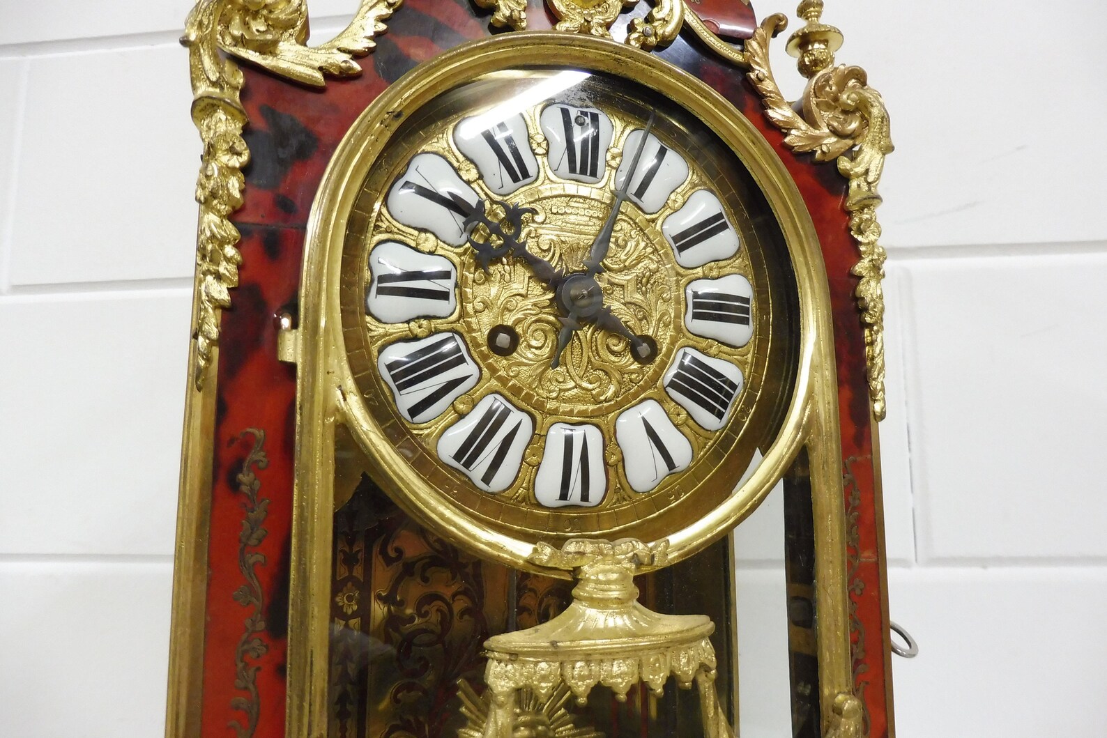 Antique French Boulle Clock Mantel Clock Paris - Etsy
