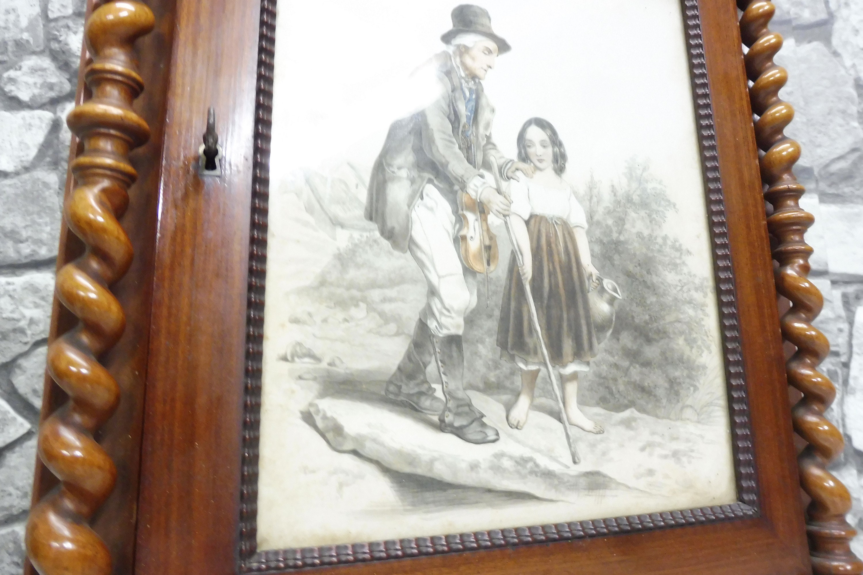 Antique Dutch Key Cabinet Corner Cabinet Wall Cabinet Bathroom - Etsy