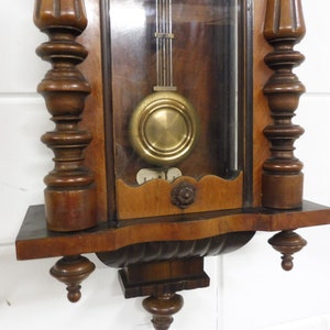 Antique German Wall Clock Regulator Junghans Clock Restored - Etsy