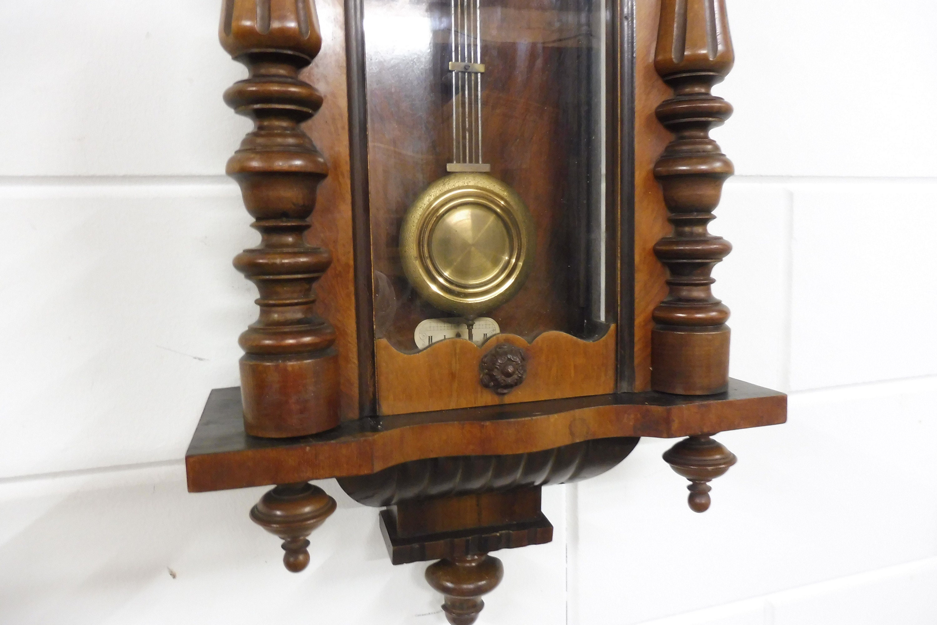 Antique German Wall Clock Regulator Junghans Clock Restored - Etsy