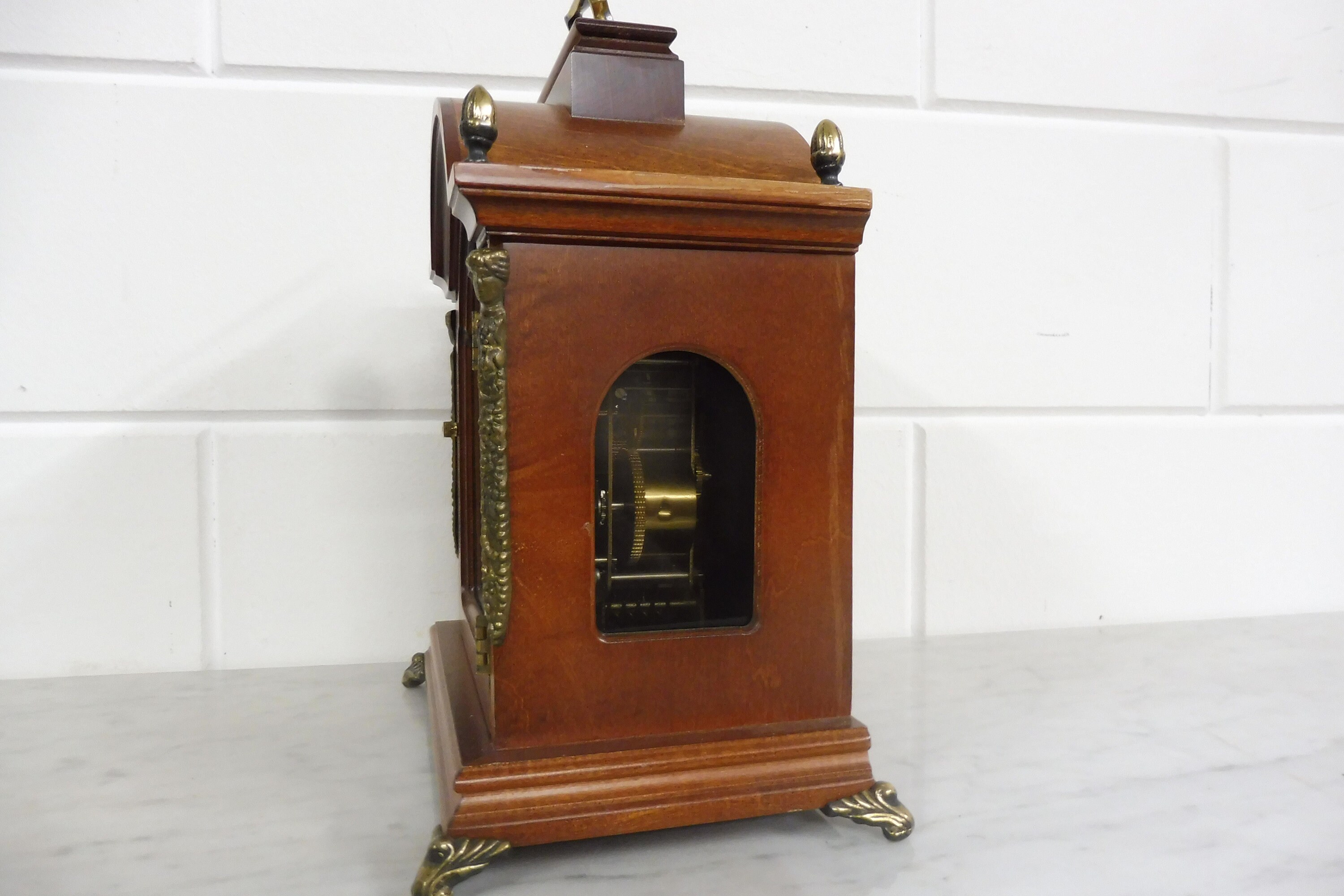 Mid-century Vintage Dutch Mantel Clock Table Clock Westminster Chime - Etsy