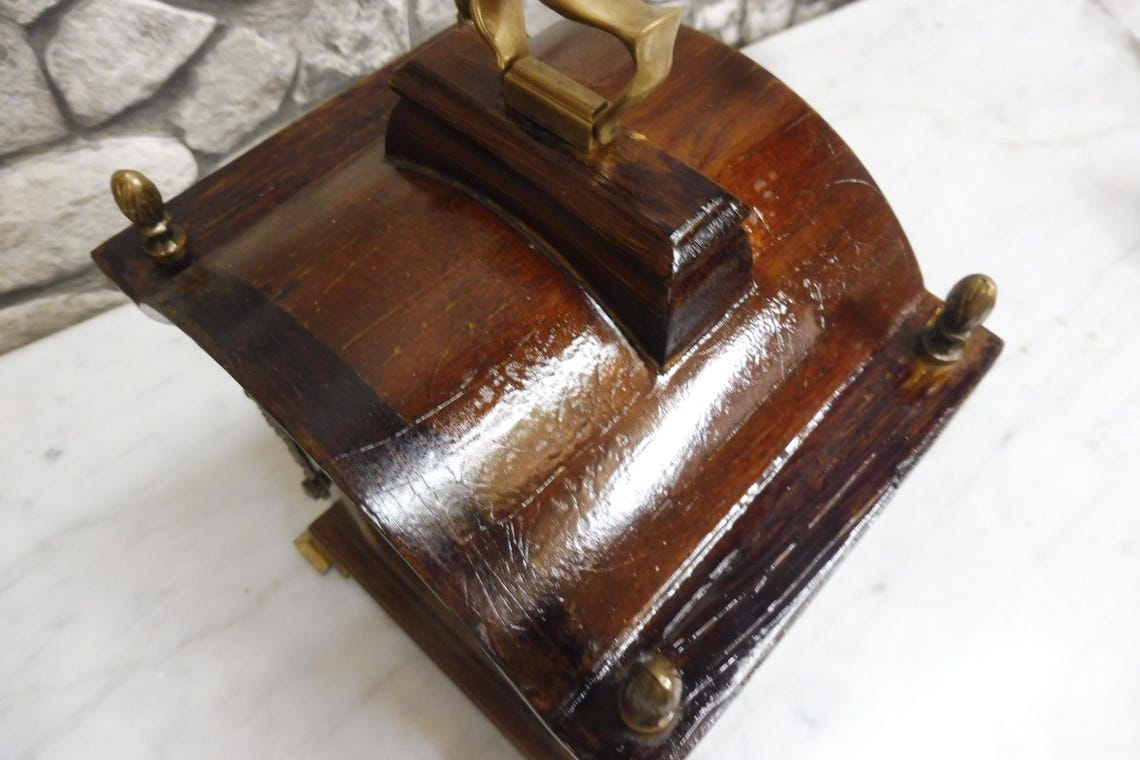 Dutch Mid Century Warmink Wuba Clock Mantel Clock Vintage - Etsy