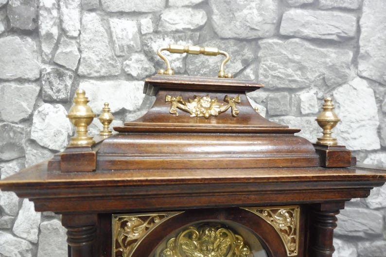 Antique Mantel Clock Desk Clock Bracket Clock Lenzkirch Table Clock - Etsy