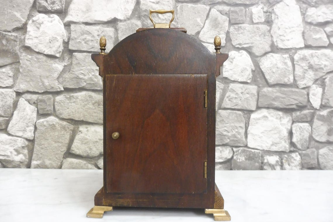 Dutch Mid Century Warmink Wuba Clock Mantel Clock Vintage - Etsy