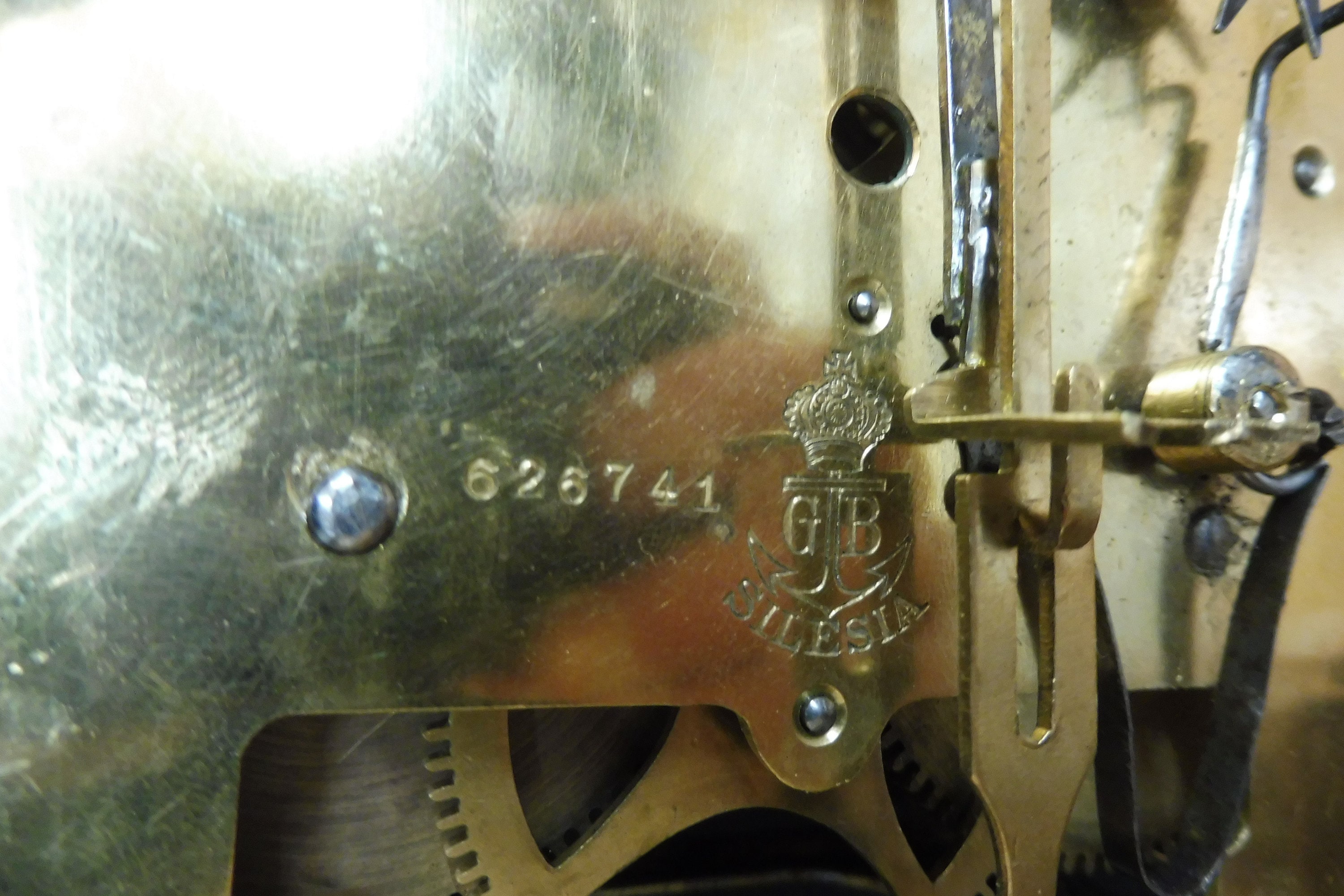 Antique Wooden German Wall Clock Regulator Gustav Becker - Etsy