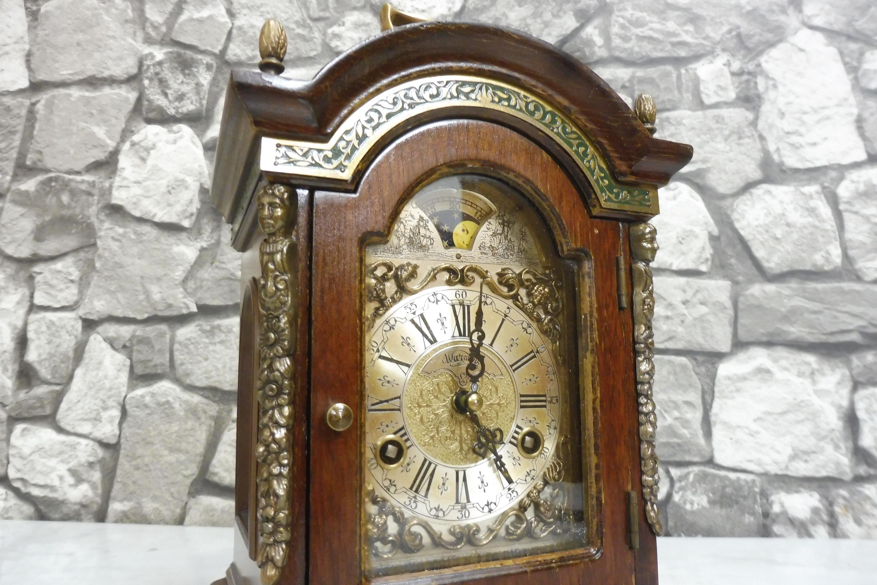 Dutch Mid Century Warmink Wuba Clock Mantel Clock Vintage - Etsy