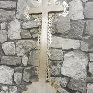 Antique Religious Wood Chalk Crucifix Statue - Etsy