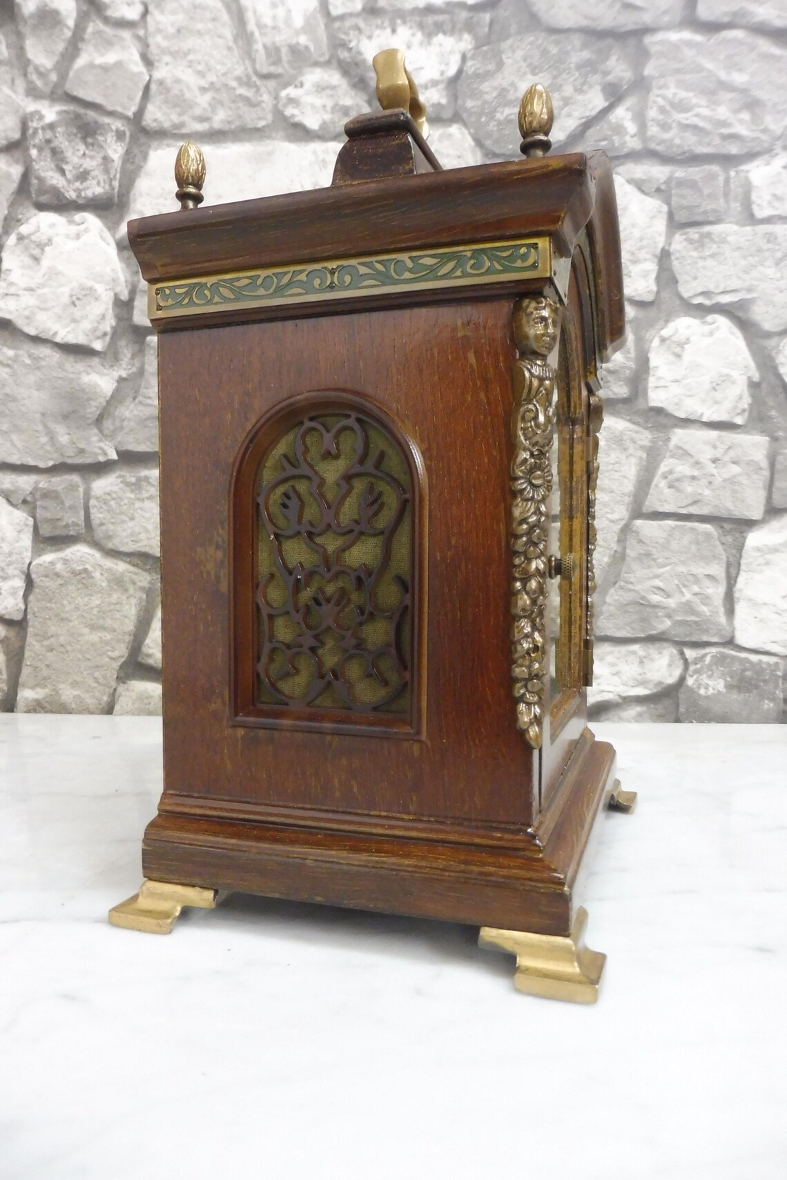 Dutch Mid Century Warmink Wuba Clock Mantel Clock Vintage - Etsy