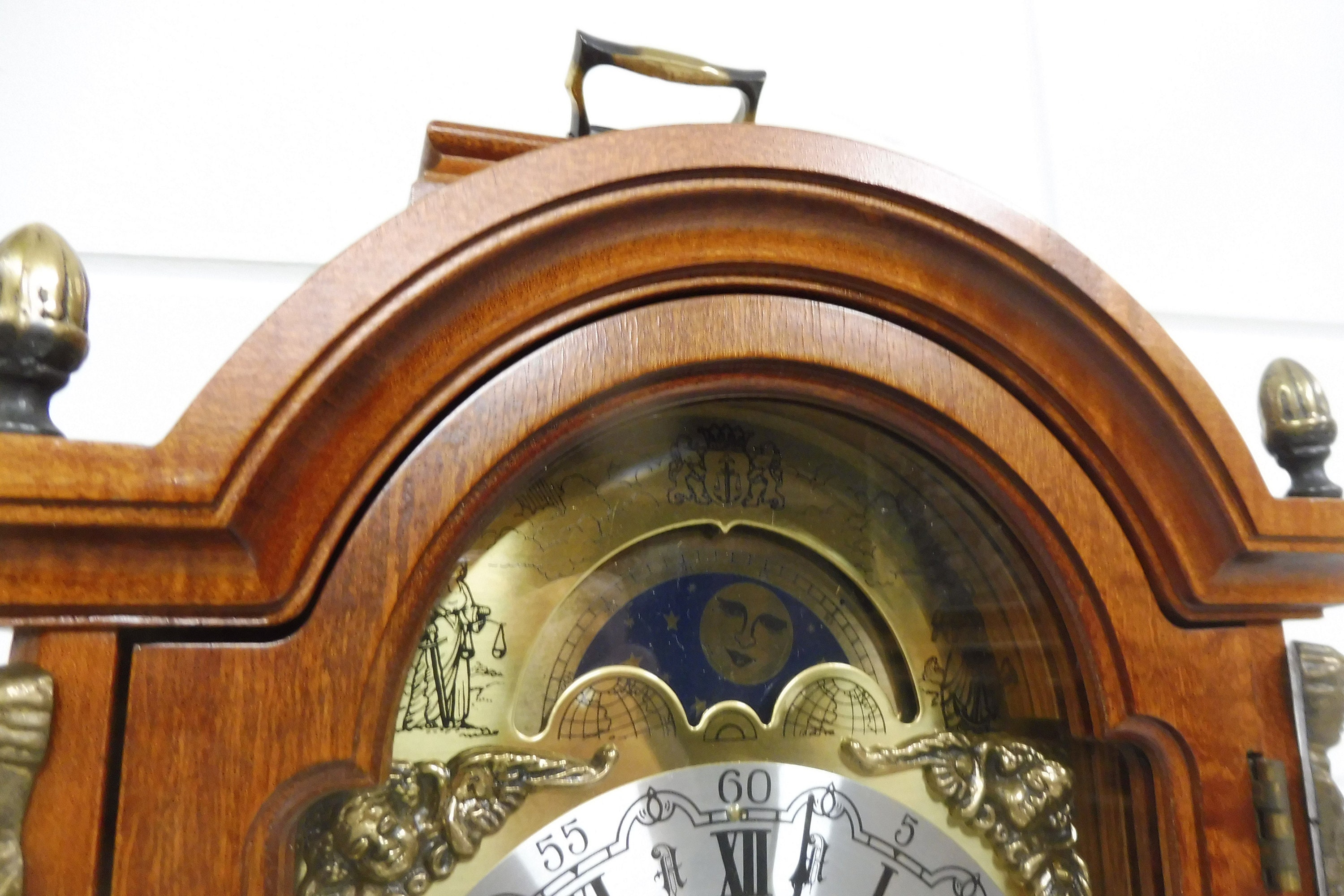 Mid-century Vintage Dutch Mantel Clock Table Clock Westminster Chime - Etsy