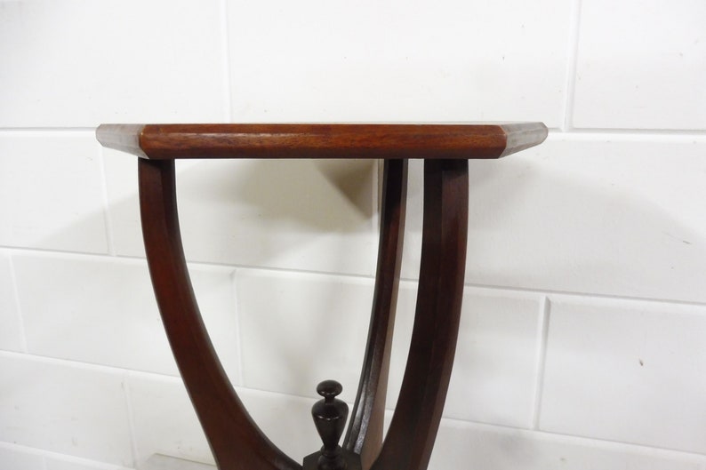 Antique Wooden Small Table Plant Table Oak Wood Vintage - Etsy