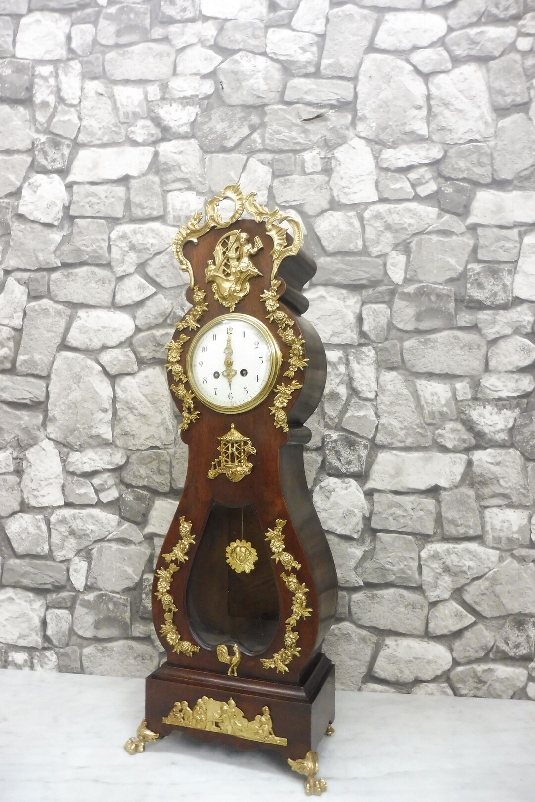 Antique French Mantel Clock Table Clock Desk Clock Top Condition - Etsy