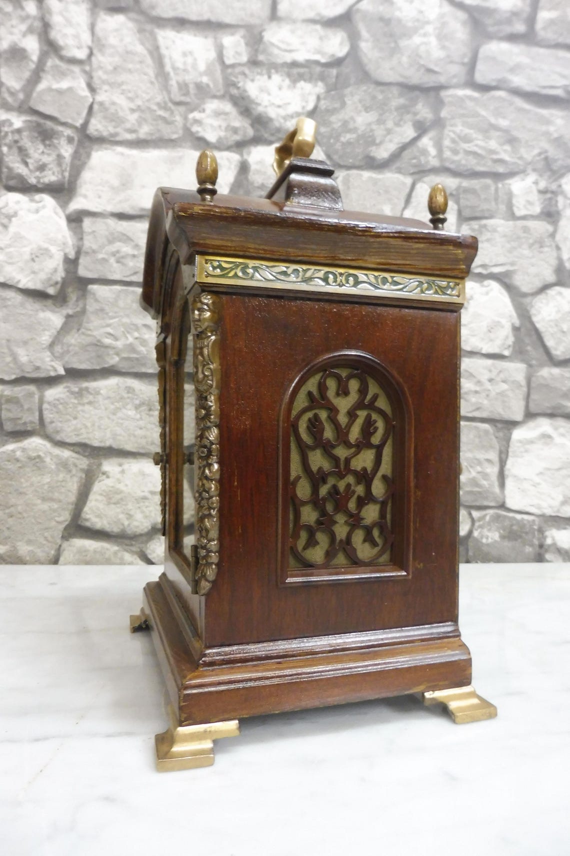 Dutch Mid Century Warmink Wuba Clock Mantel Clock Vintage - Etsy