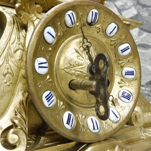 Antique French Mantel Clock Desk Clock Table Clock Paris - Etsy