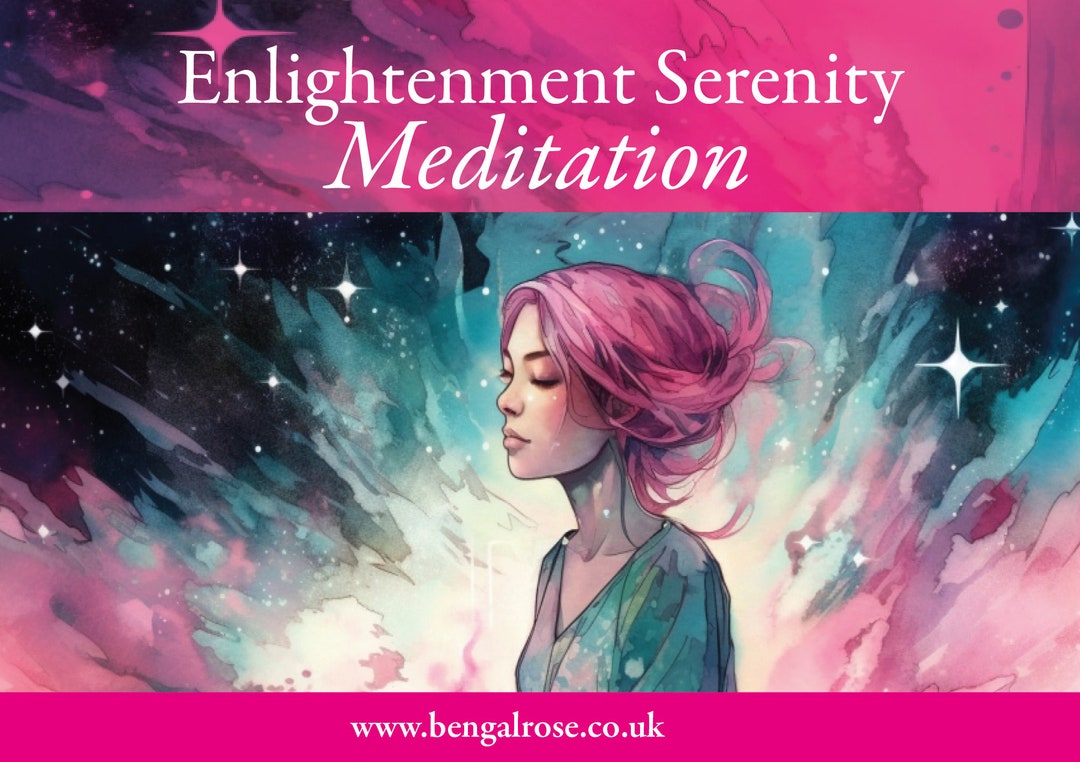 Enlightenment Serenity Meditation - Digital Download Mp3 - Spiritual ...