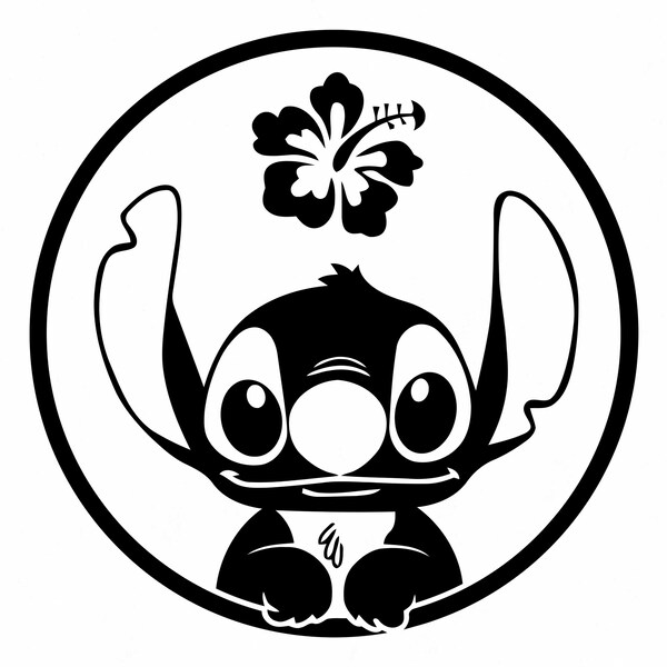 Stitch Police Png - Etsy