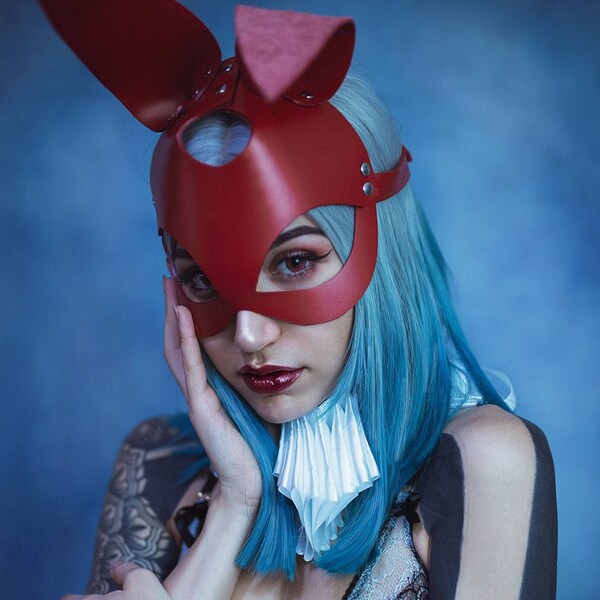 Bunny Mask - Etsy