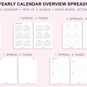 Printable 2022 2023 2024 Monthly Planner A5 Monthly Planner - Etsy