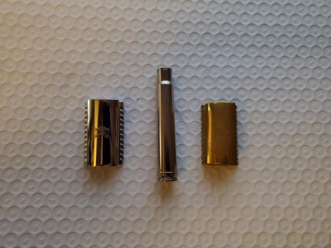 Custom Razor Handle (375 H&H Mag Rifle Case) With Choice of King C ...